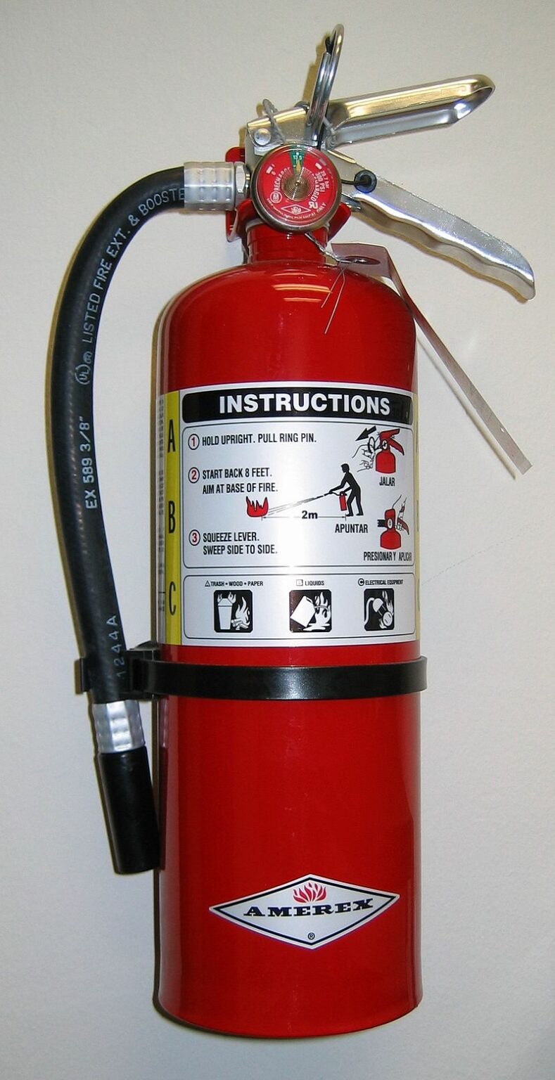 Commercial Kitchen ABC Fire Extinguisher (Video) - HOOD BOSS
